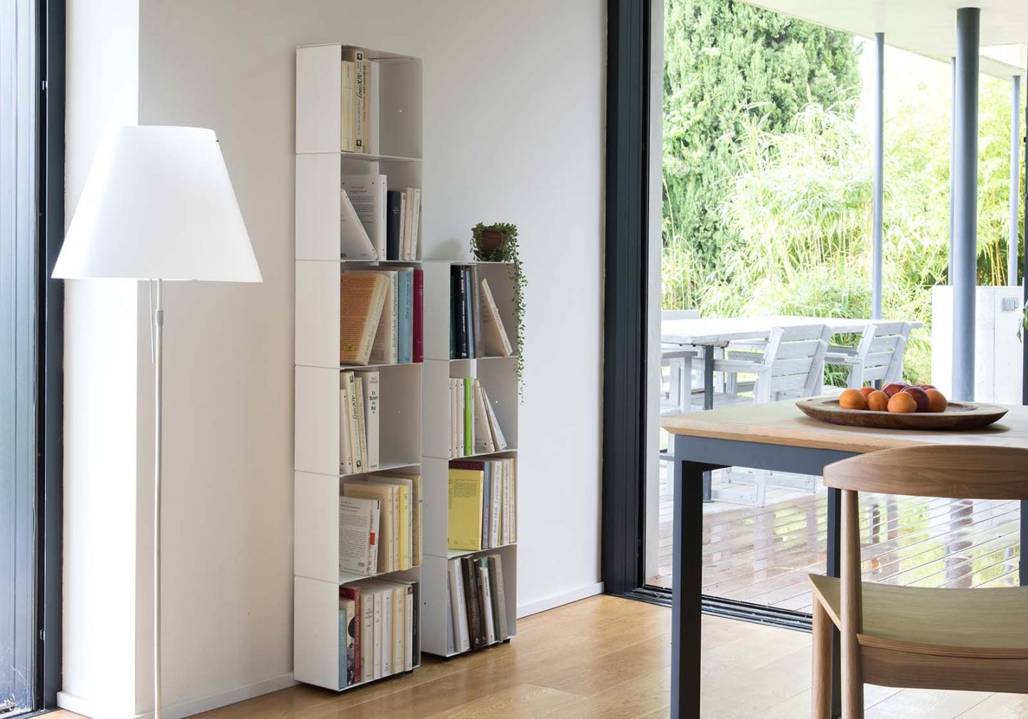 Small Bookcase W30 H50 D15 cm - 2 shelves