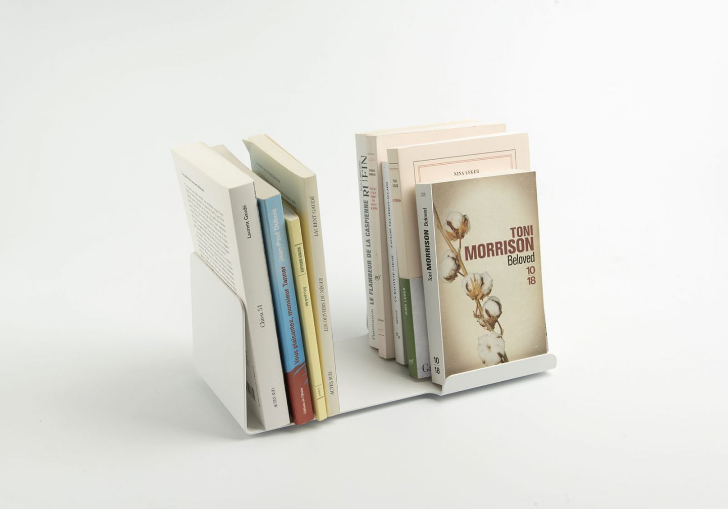 Kopen Stalen Boekenstandaard - 30 x 15 cm - Wit