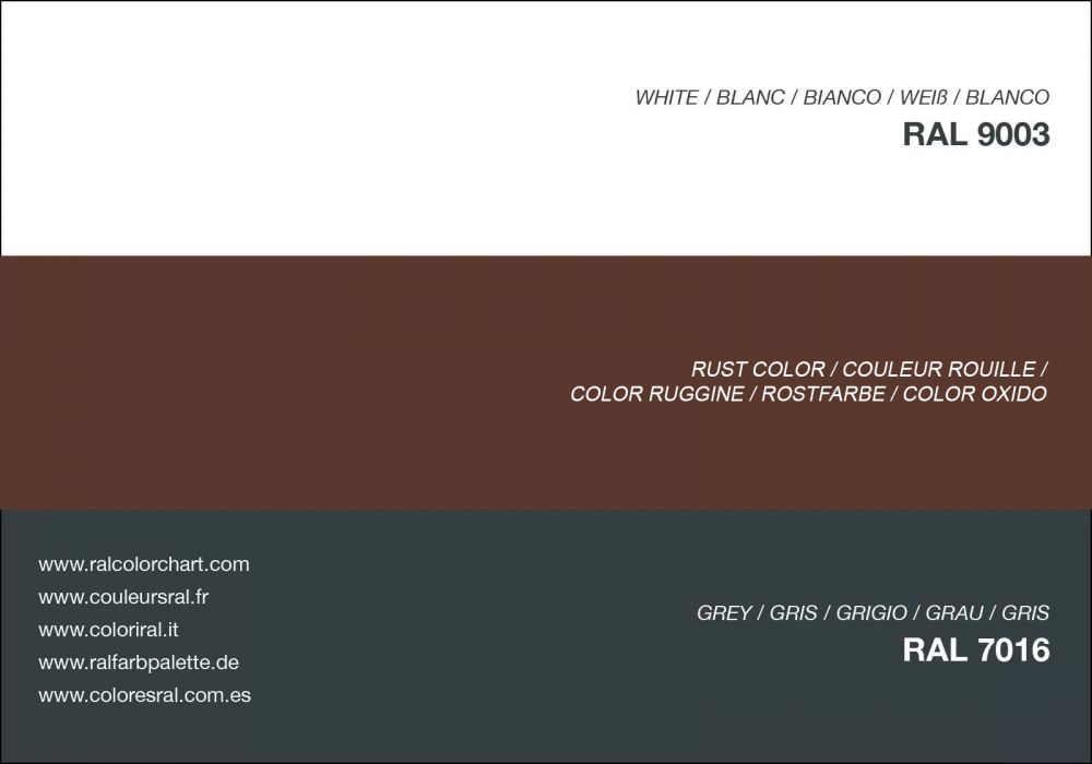 Buy Floating shelves rust color - 23.62 inches - Set of 2