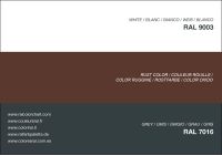 Buy Floating shelf rust colour - 17.71 inches