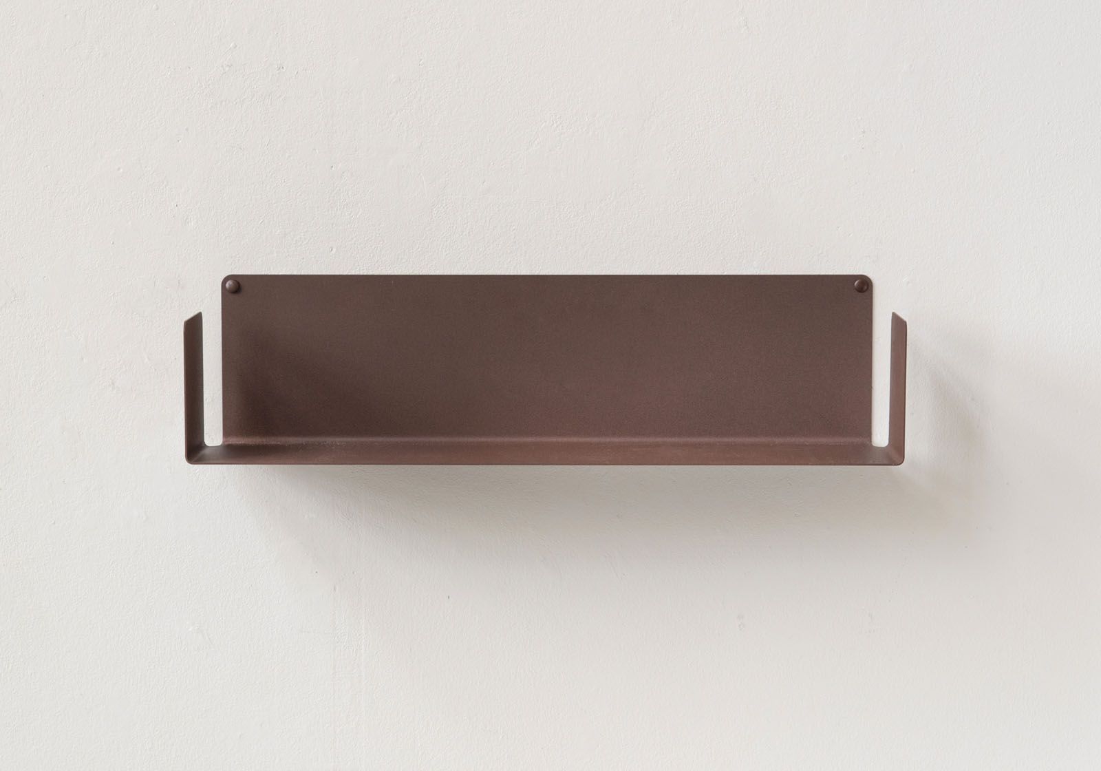 Buy Floating shelves rust colour - 60 x 15 cm - Set of 6