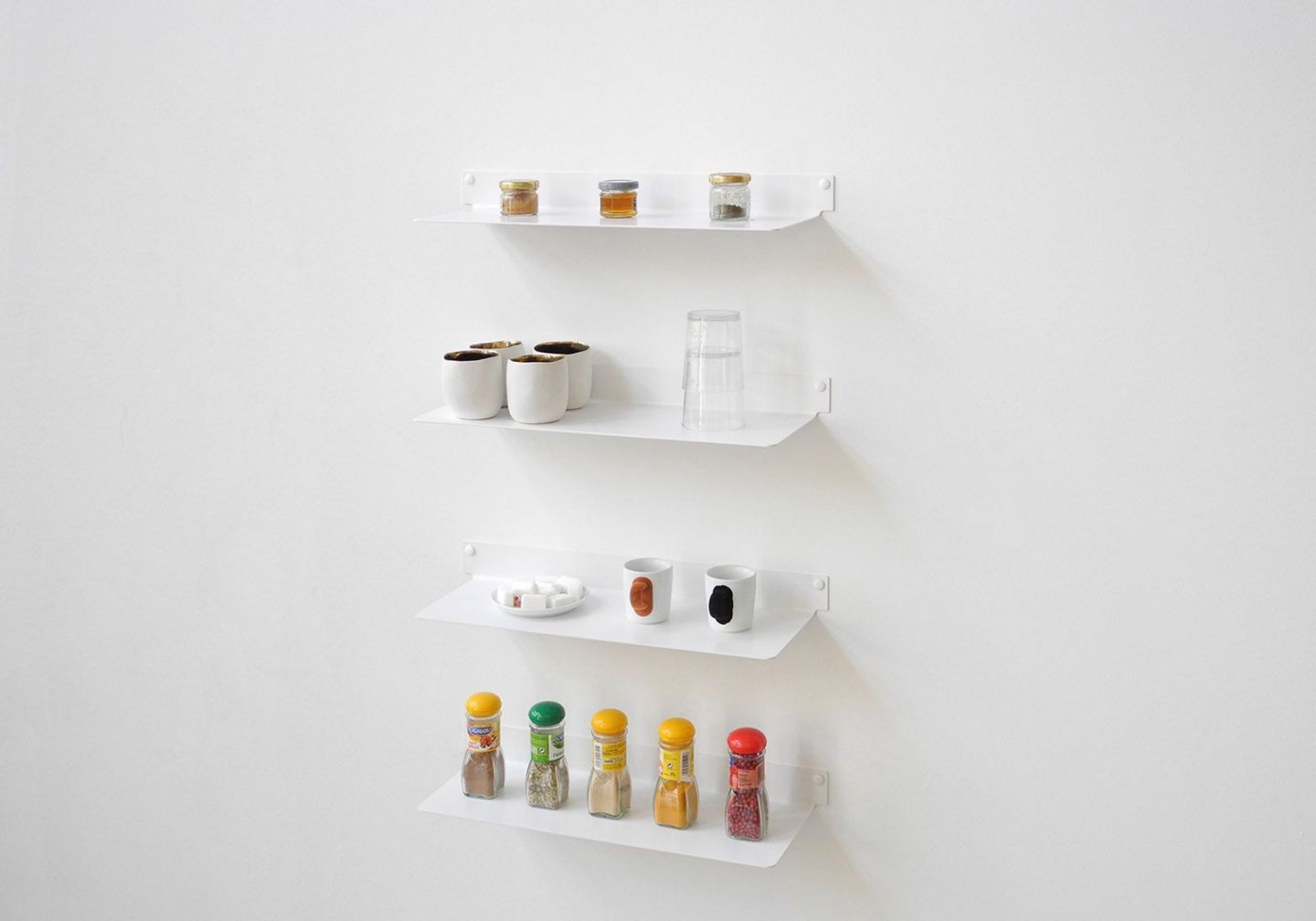 kitchen shelves TEEline 4515 - Set of 4 - TEEbooks