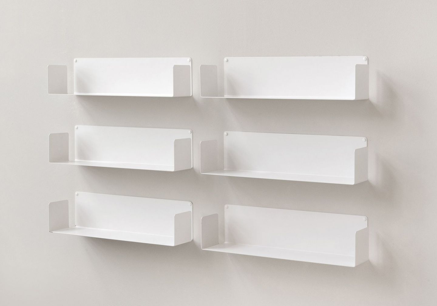 Buy DVD Wall Shelf 60 x 15 cm - Set of 6