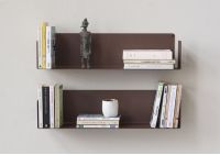 Buy Floating shelves rust color - 23.62 inches - Set of 2